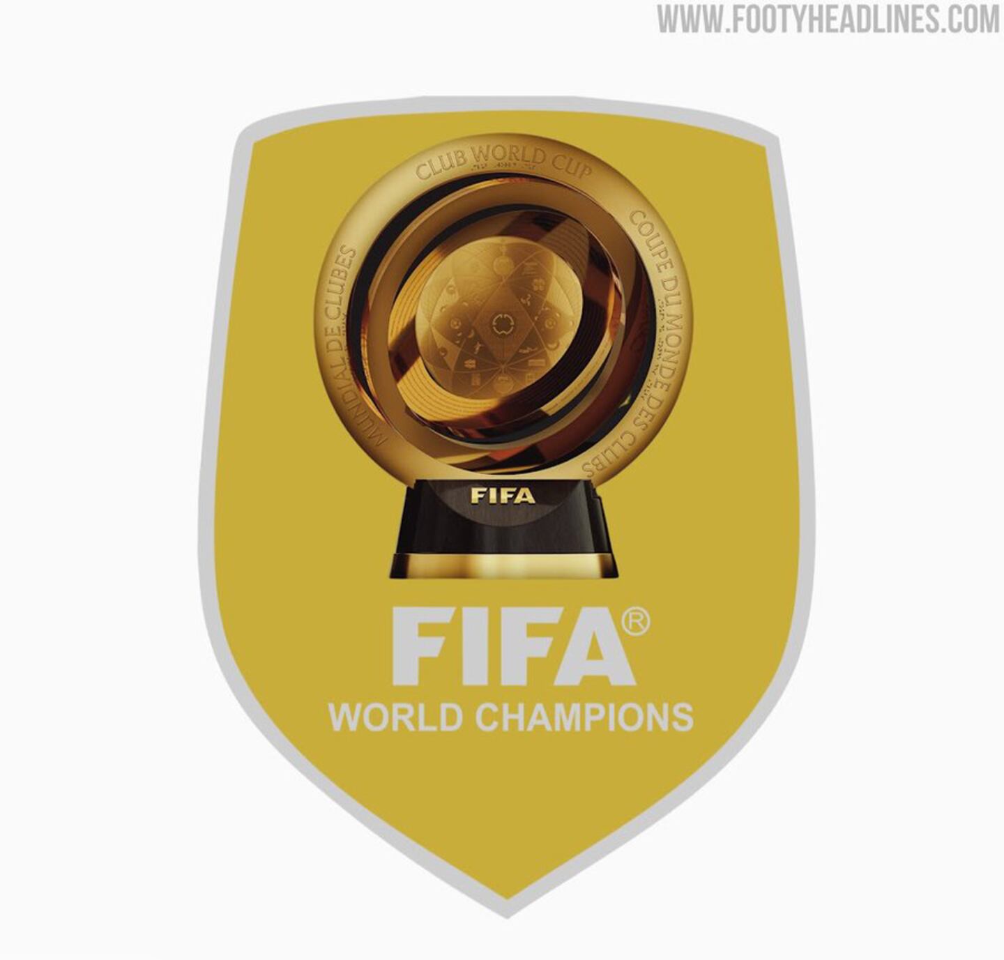 ¡Filtran el PARCHE del Mundial de Clubes 2025! Así sería el DISEÑO que ...